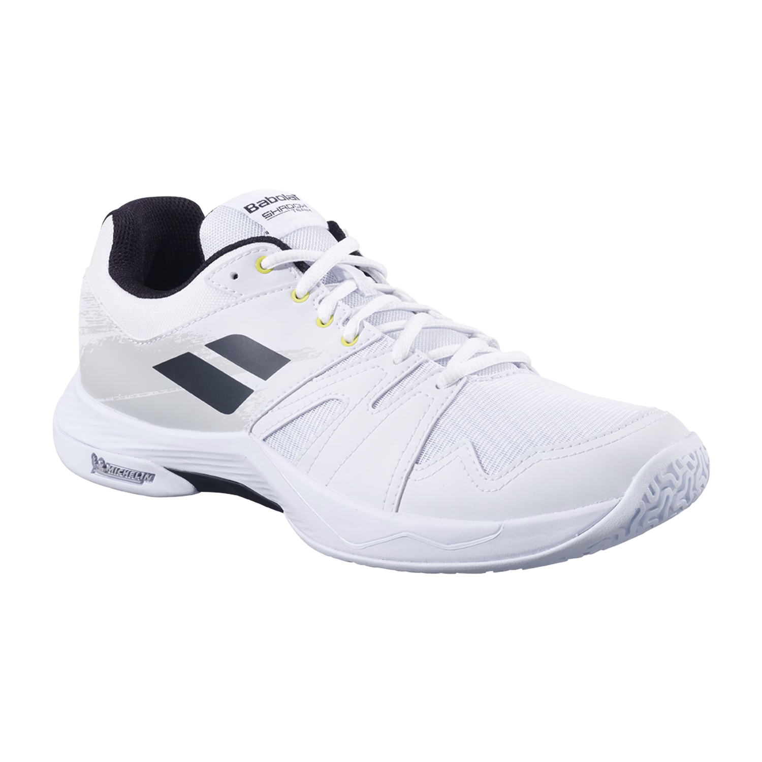 Babolat Shadow Team 2 Badminton Shoes (White) - God of Sports
