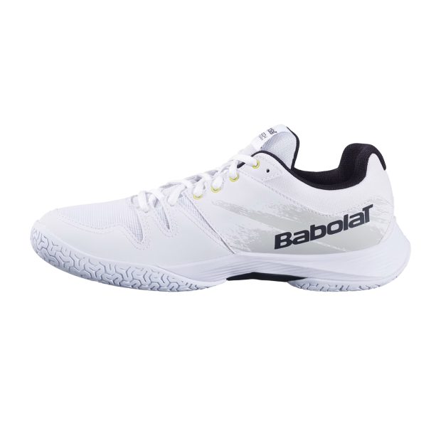 Babolat Shadow Team 2 Badminton Shoes (White) - God of Sports